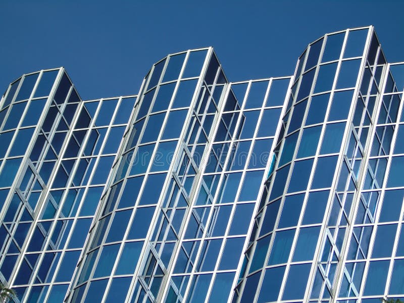 Business Building Full of Glass Stock Photo - Image of building ...