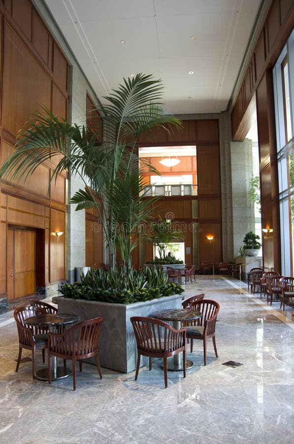 Business Building Lobby Interior Interiors Design Designs Stock Photo ...