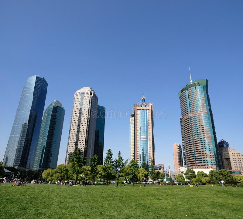 Business Building Shanghai China Picture. Image: 5153218