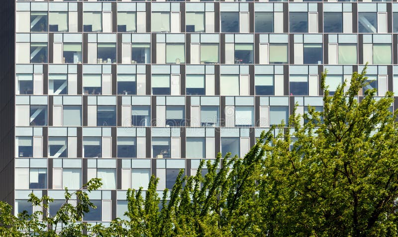 Business Building Windows Abstract Stock Image - Image of architectural ...