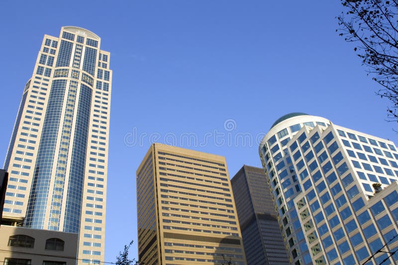 Business buildings stock image. Image of property, offices - 27116649