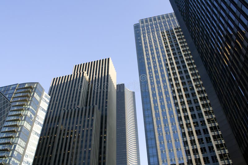 Business Buildings, Offices Stock Image - Image of estates, competition ...