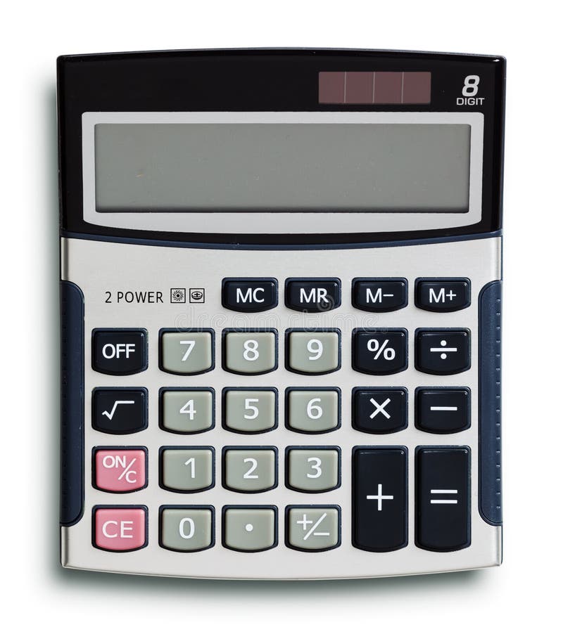 Calculator Financial Report Stock Photo - Image of analytical, graphs ...