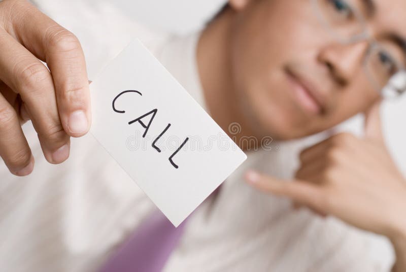 Business call stock image. Image of closeup, asian, employee - 12979827