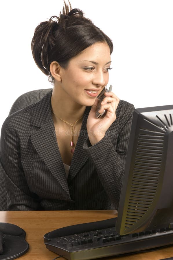 Business call stock image. Image of caucasian, comfortable - 540447