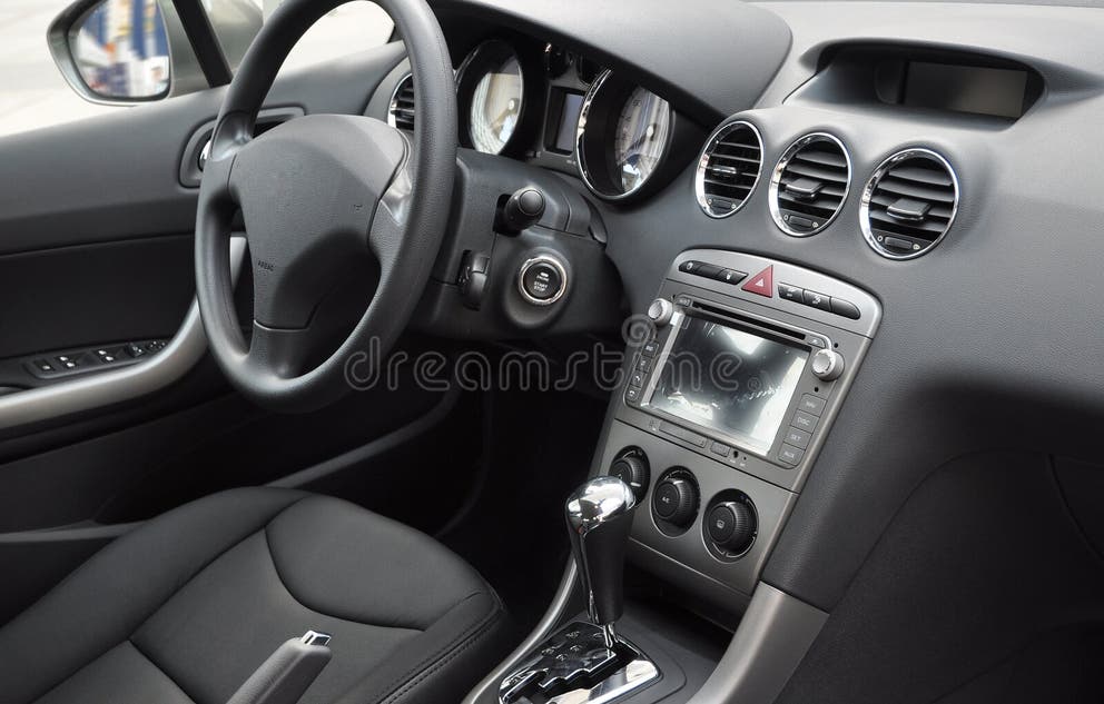 Business car interior stock photo. Image of fast, safety - 25985390