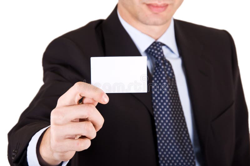 Business-card stock image. Image of businessportraits, businessman - 713941