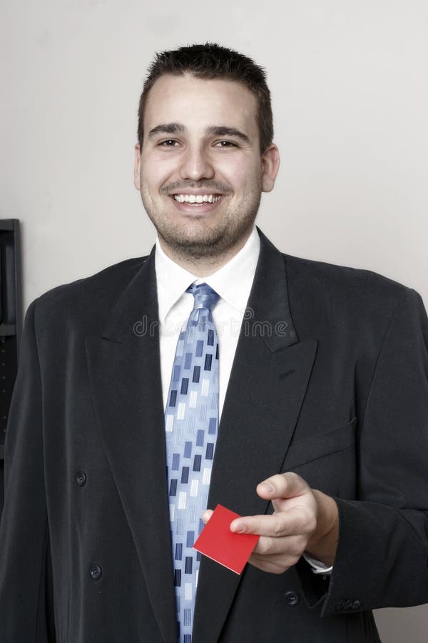 Business card stock image. Image of human, hand, finger - 2740015