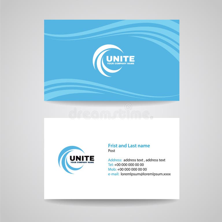 Wave Business Card Stock Illustrations – 152,244 Wave Business Card ...