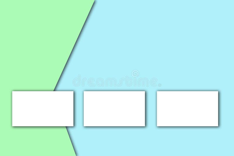 Business Card Blank Over Colorful Background. Copy Space for Text. Top ...