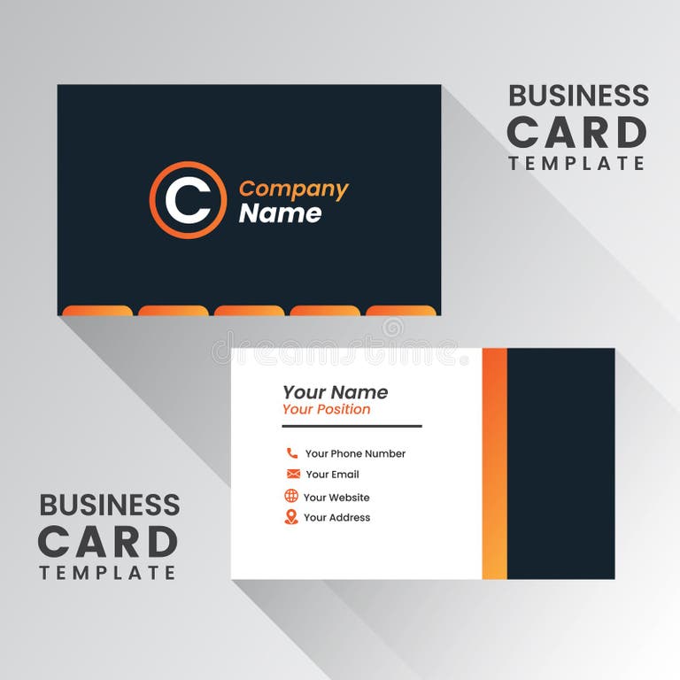 Business Card - Creative and Clean Modern Business Pattern Card ...