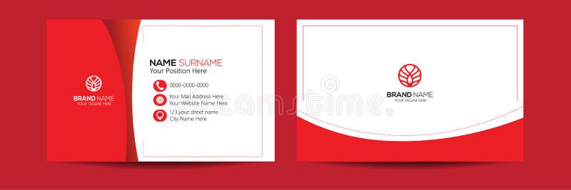 Business Card Design Template, Business Card Template, Visiting Card ...