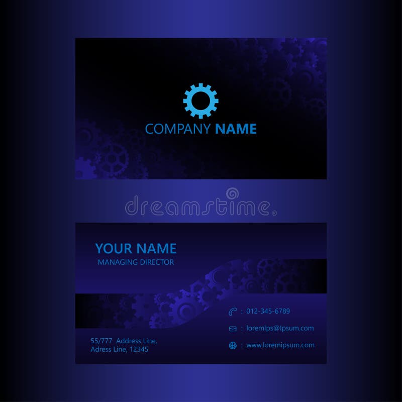 Visiting Card Engineer Stock Illustrations – 97 Visiting Card Engineer ...