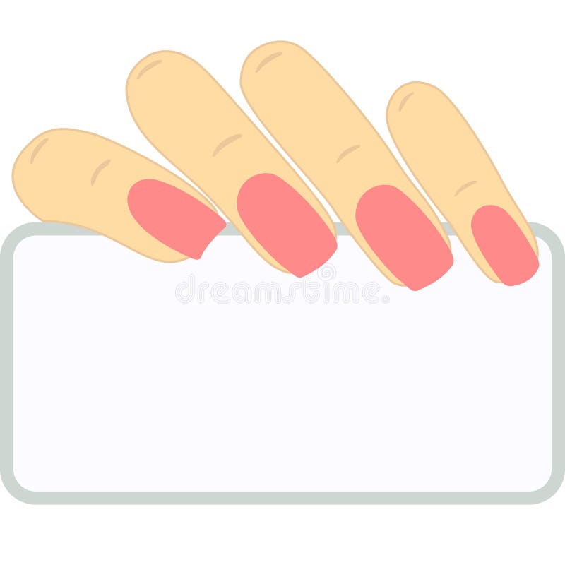 Business Card in Hand. Infographics Stock Vector - Illustration of ...
