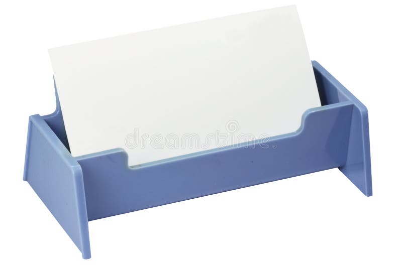 Business card holder stock image. Image of card, space - 7877651