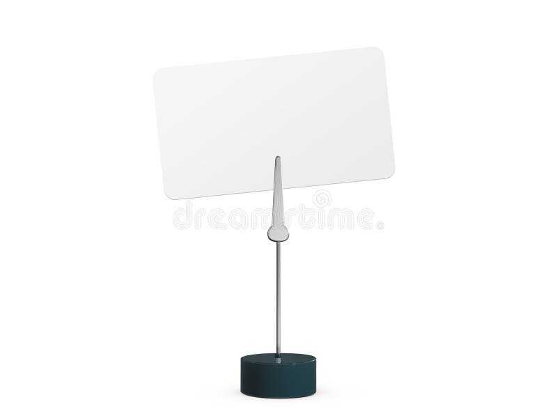 Card holder stock vector. Illustration of announce, accessory - 11740842