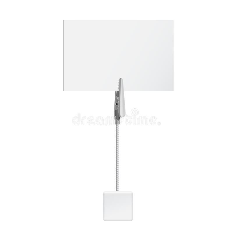 Business Card Holder. Vector Illustration Stock Vector - Illustration ...