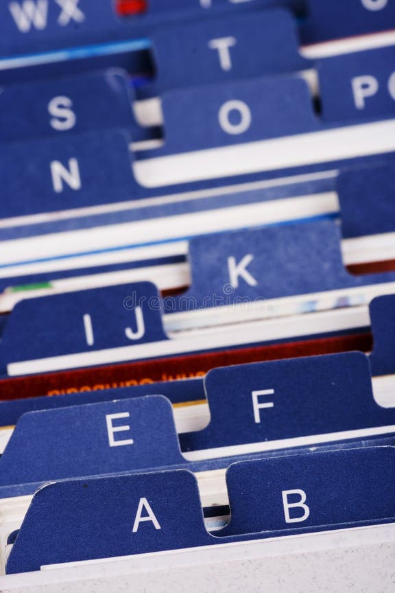 Business Card Index Holder stock photo. Image of holder - 2881288