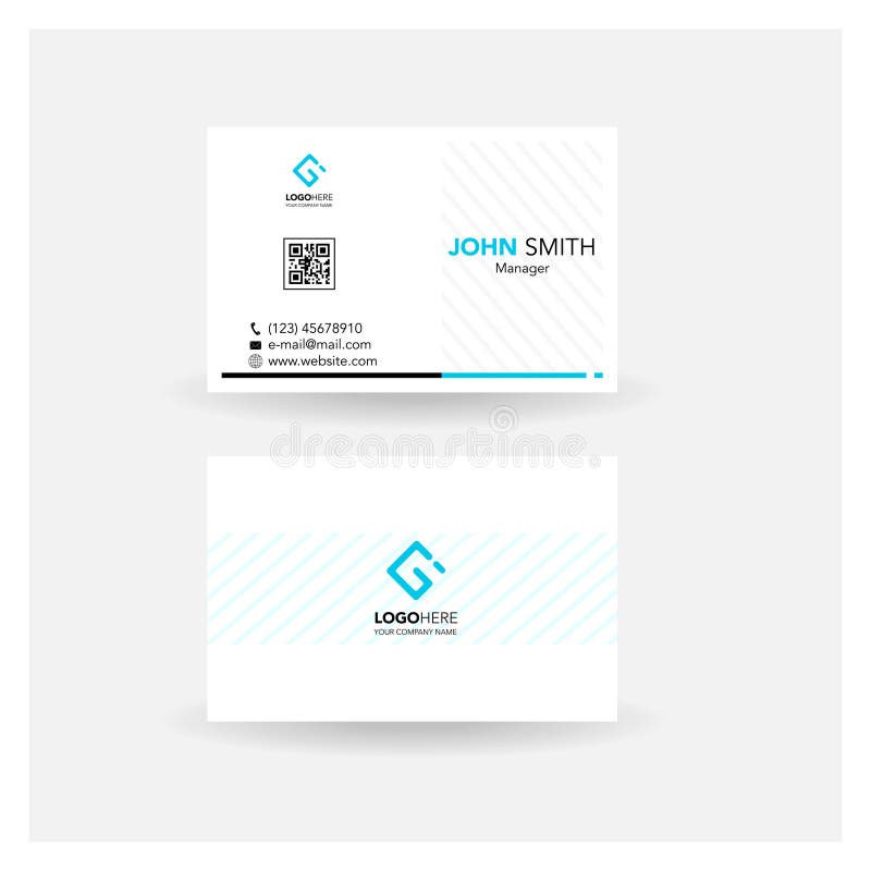 Business Card Name Card Simple Elegant Minimalist Design Editorial ...