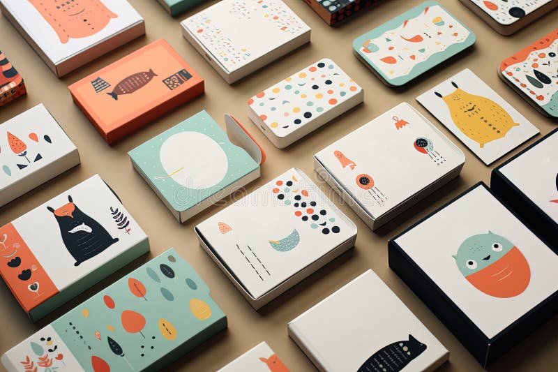 Business Card and Packaging Mock Up Design with Whimsical and Memorable ...