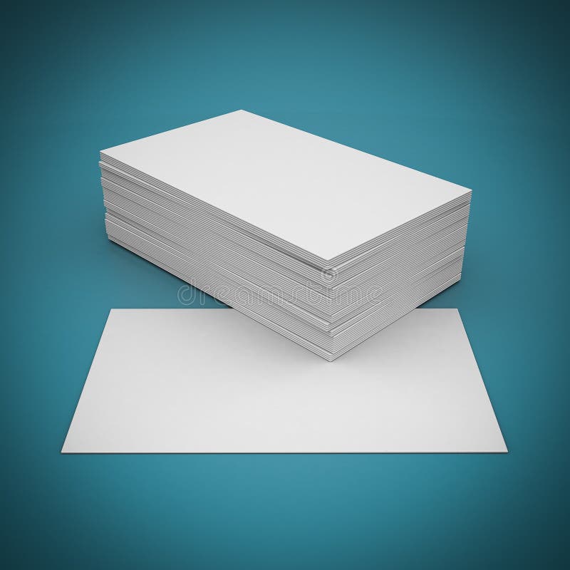 Business cards blank stock illustration. Illustration of branding ...