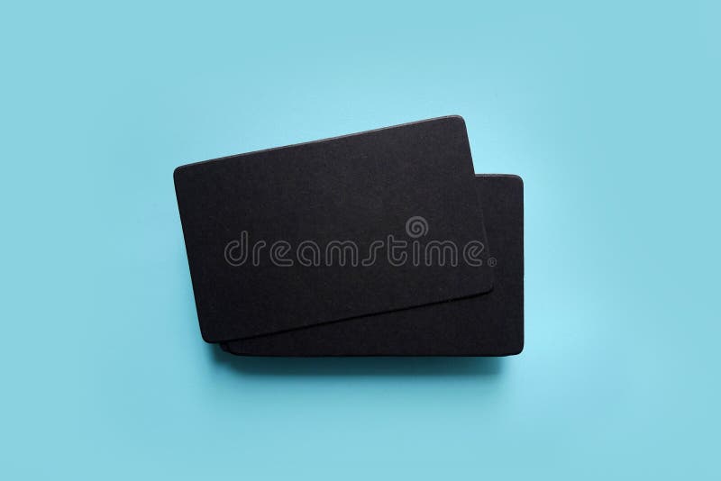 Business Cards, Blank White Corporate Identity Mockup Stock Photo ...