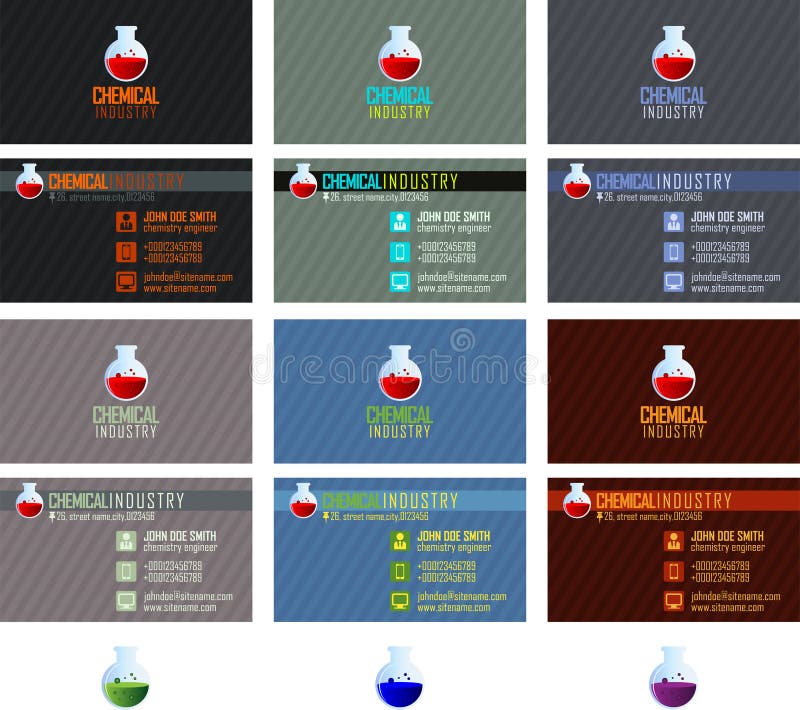 Business Cards pack stock vector. Illustration of design - 70920273