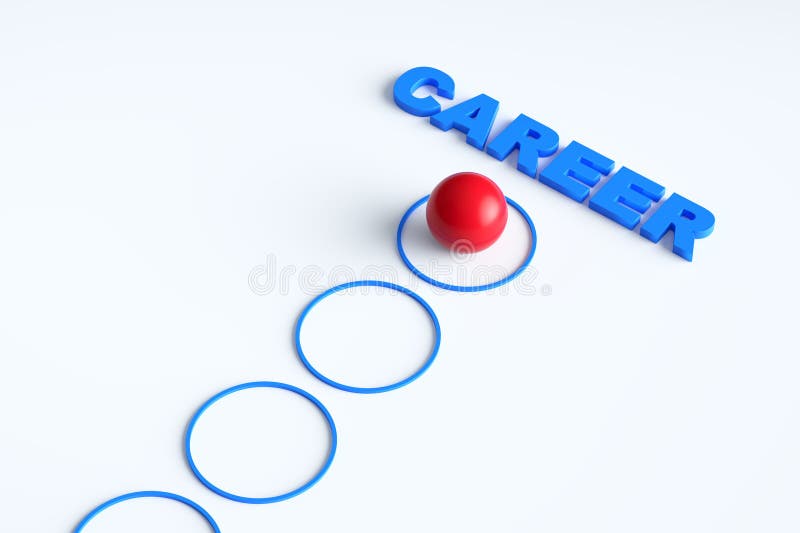 Business Career Path for Development, Progress and Success Stock ...