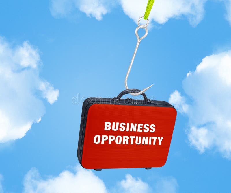 Business case stock image. Image of chance, hook, cost - 25950417