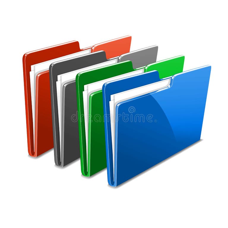 File Folder Documents Stock Illustrations – 21,021 File Folder ...