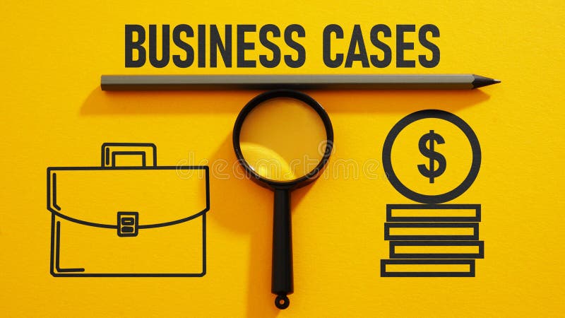 Case Study Process Information Concept is Shown Using the Text Stock ...