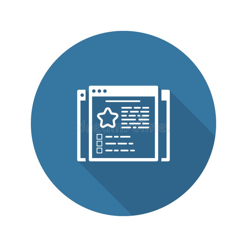 Business Cases Icon. Flat Design Stock Illustration - Illustration of ...