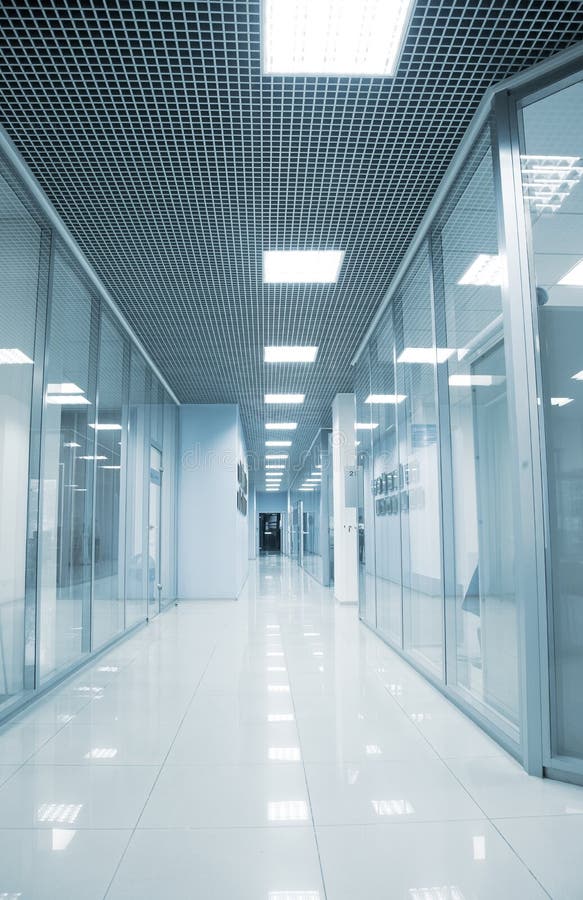 Row of cubicles stock photo. Image of corridor, hallway - 2741642