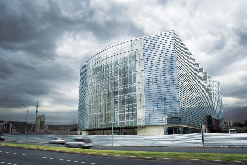 Business center stock photo. Image of perspective, fence - 6329004