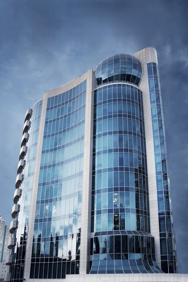 Business center stock image. Image of exterior, skies - 6329037