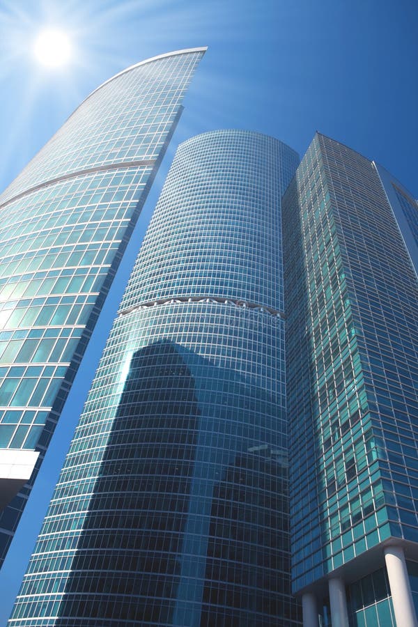 Business center stock image. Image of outdoors, downtown - 9875547