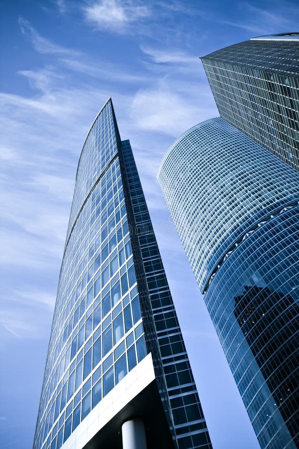 Modern business buildings stock photo. Image of downtown - 11681736