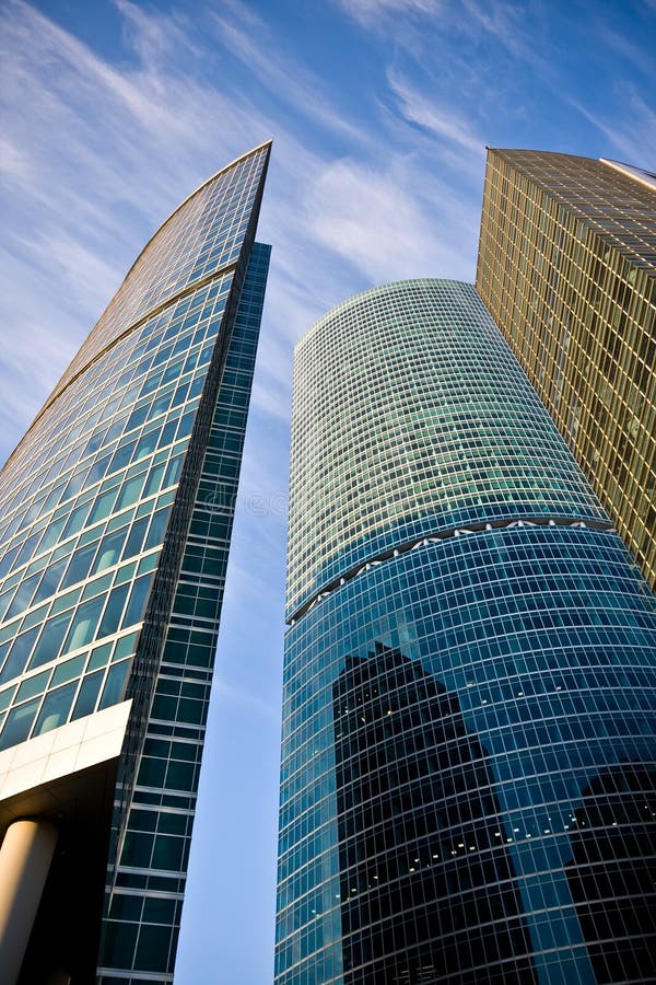 Business center buildings stock photo. Image of architecture - 7565308