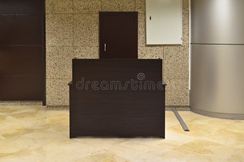 Brown reception and lobby stock image. Image of gateway - 131864783