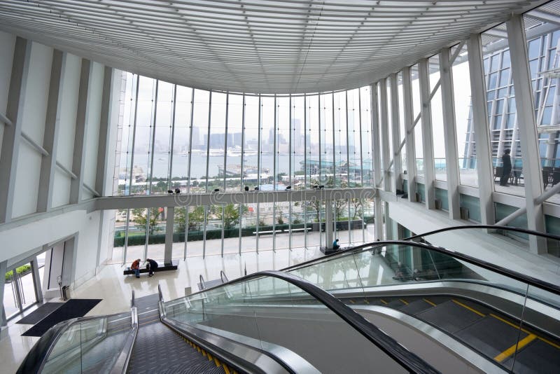 Business center hall stock image. Image of floor, group - 10256529