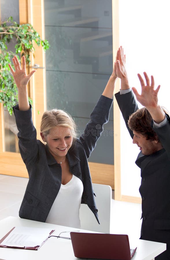 Business Challenge Completed Stock Image - Image of businessman ...