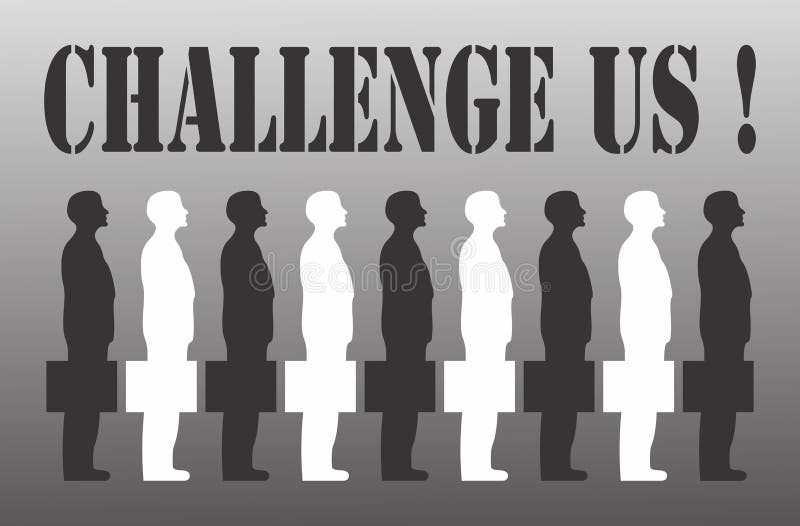 Business Challenge stock vector. Illustration of concept - 34654614