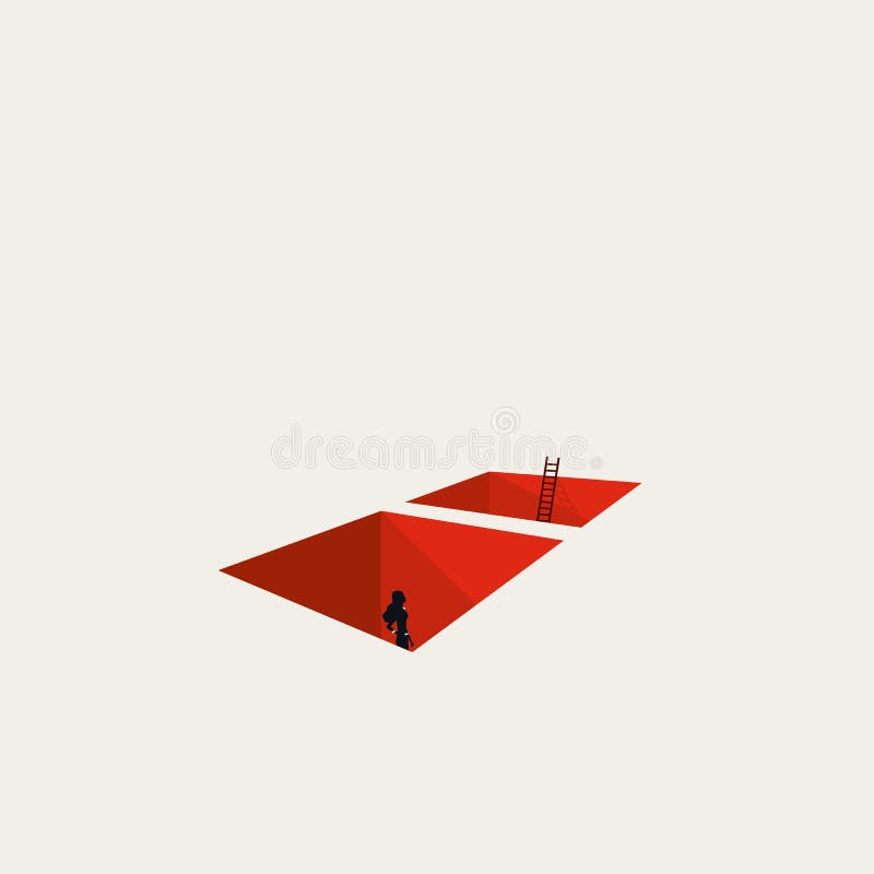 Business Challenge Vector Concept. Symbol of Solution, Obstacle ... Business Challenge Vector Concept. Symbol of Solution, Obstacle ...