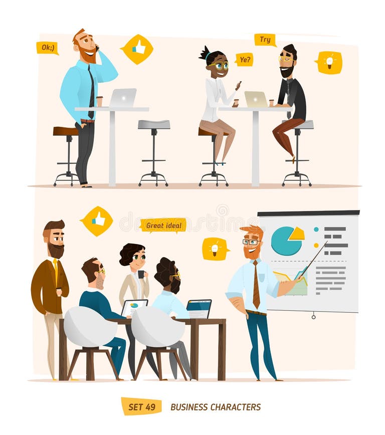 Funny Break Time Stock Illustrations – 1,161 Funny Break Time Stock ...