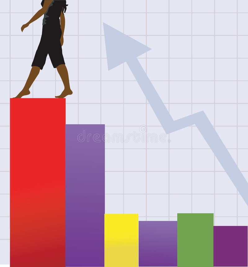 Business chart stock vector. Illustration of diagram, data - 2849631