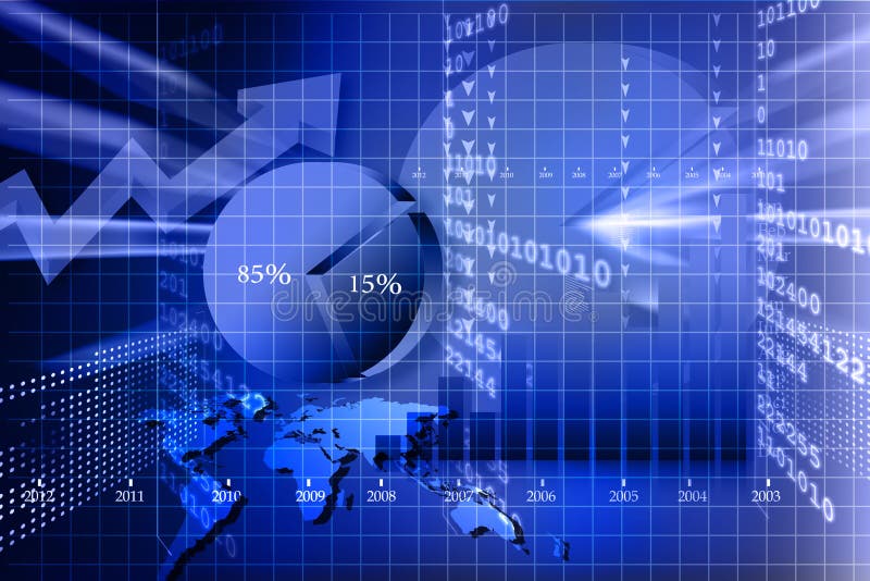 Business chart stock illustration. Illustration of progress - 29665314