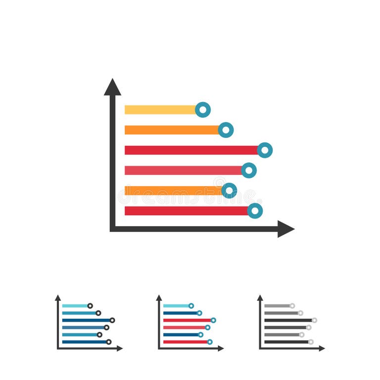 Business Chart with Arrow. Growths Chart Vector Stock Vector ...