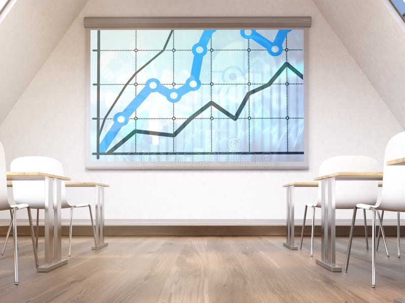 Business chart closeup stock illustration. Illustration of chart - 71433705