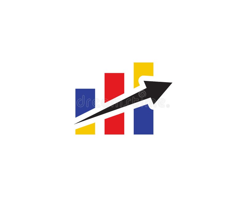 Business chart logo stock vector. Illustration of data - 109785786