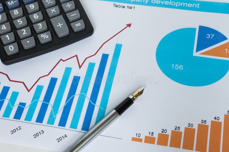 Business Chart New Diagram Set Statistic Stock Photo - Image of income ...